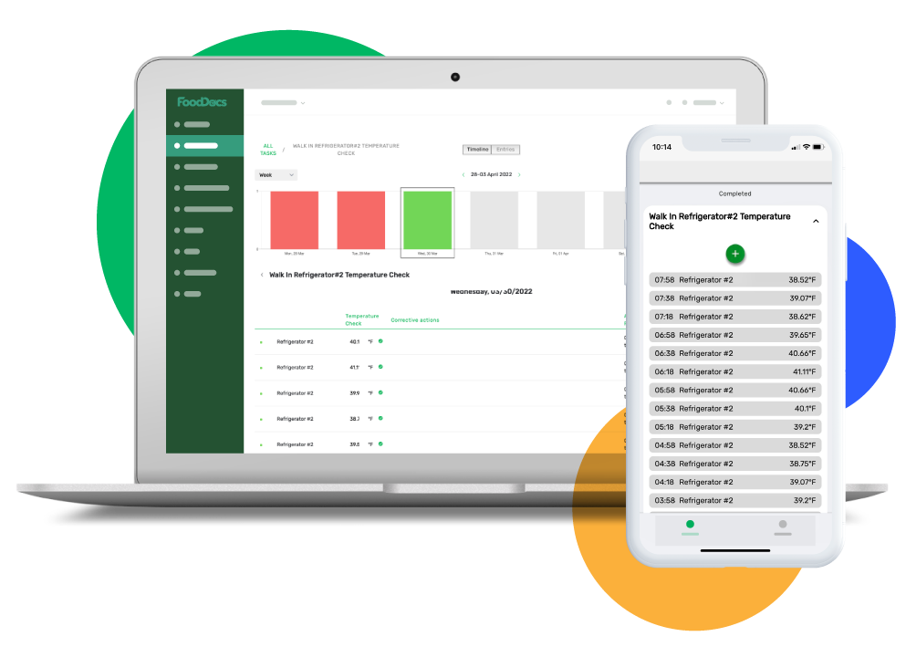 Food Safety Management Software with Monitoring System | FoodDocs