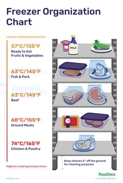Freezer Organization Chart | Free Download