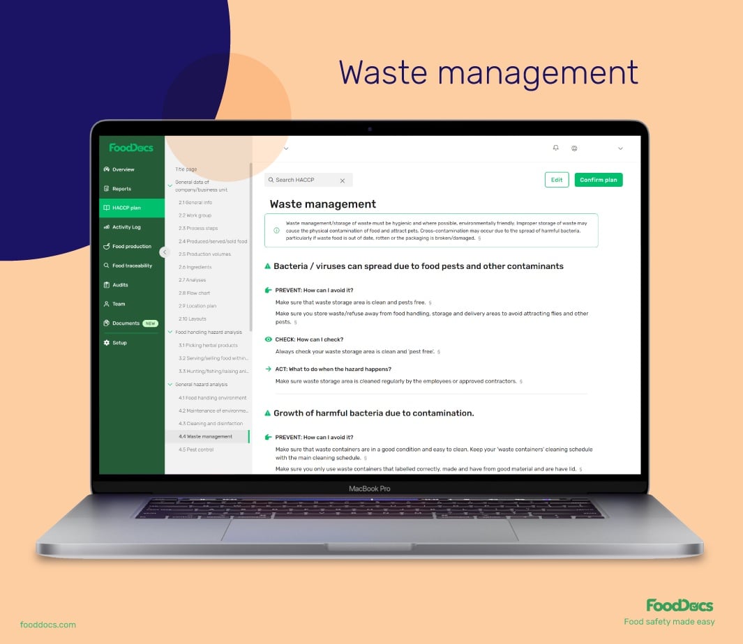 Waste Management Plan Template | Free Download