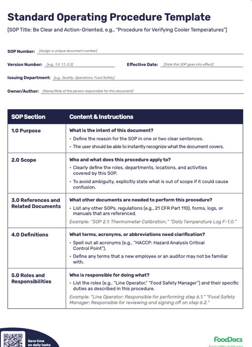 How to Create a SOP Template: Step-By-Step Standard Operating Procedures