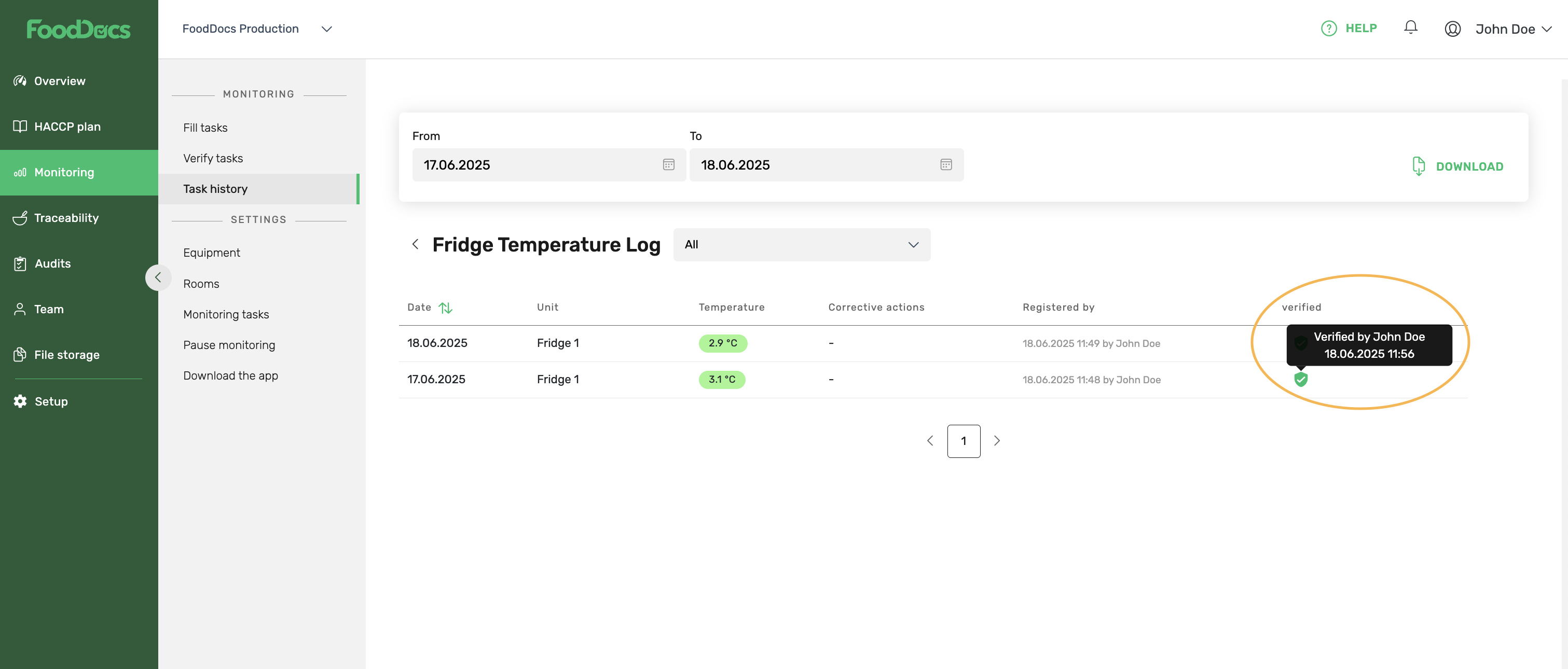 How to Verify Monitoring Tasks