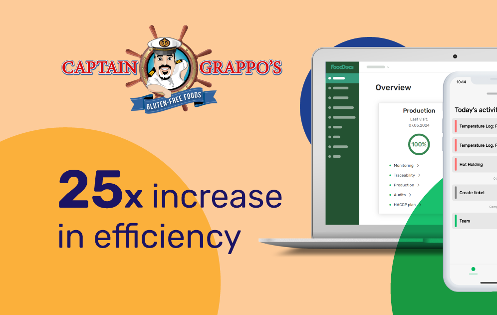 How Captain Grappo Saves 2 Hours Every Day On Food Safety Tasks