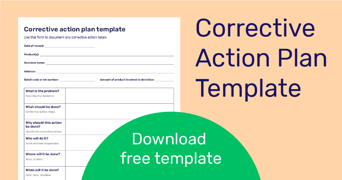 Corrective Action Form Template How To Fill Out Corrective Action Form