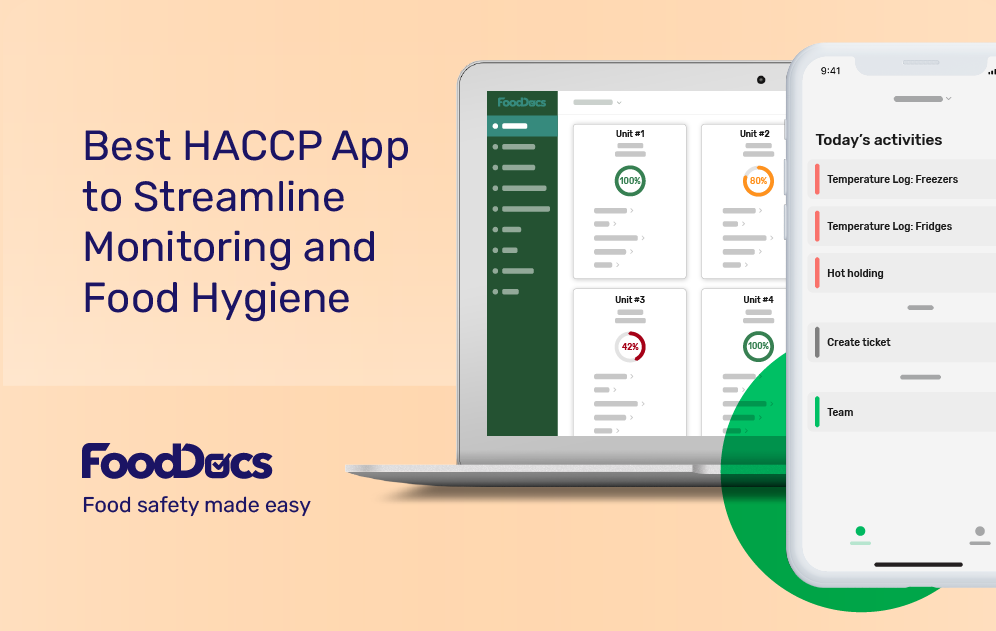 #1 Food Safety and Hygiene App for Digital Checklists & Logs | FoodDocs