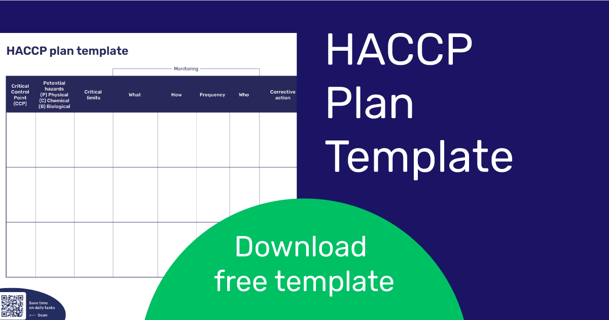 HACCP Plan Builder | Free template for download