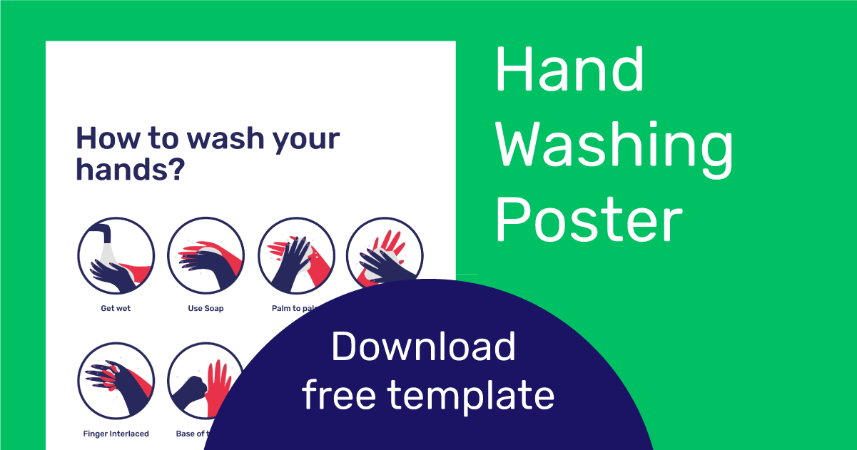 Hand Washing Poster | Download Free Poster